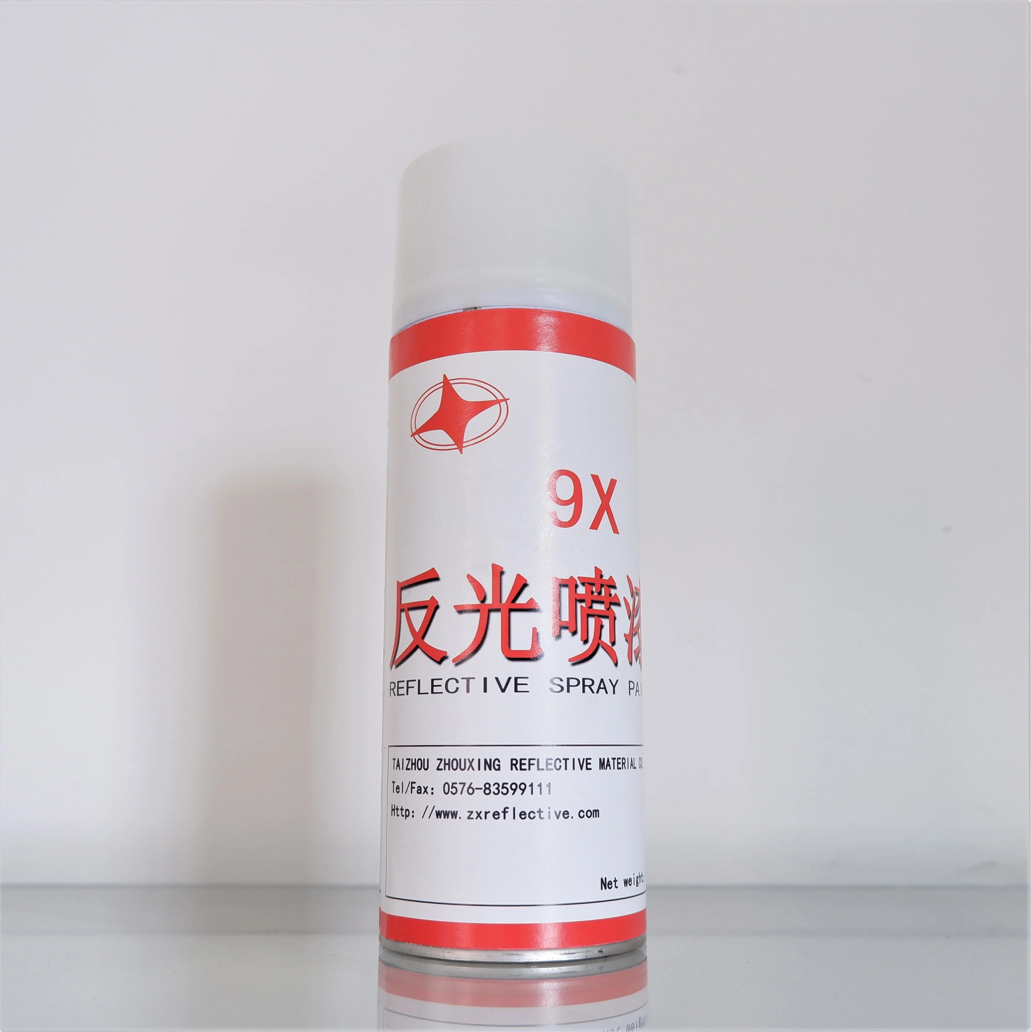 Zhouxing 9x White Reflective Spray Paint Aerosol Can With Night Time ...