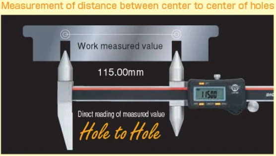 Nakamura Digital Caliper - Precision Centerline Measurement