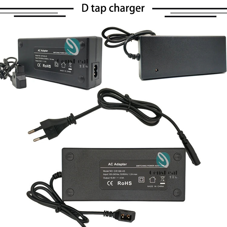 Fast Charging 16.8V 4.5A D-Tap AC Charger for Sony V Mount Battery