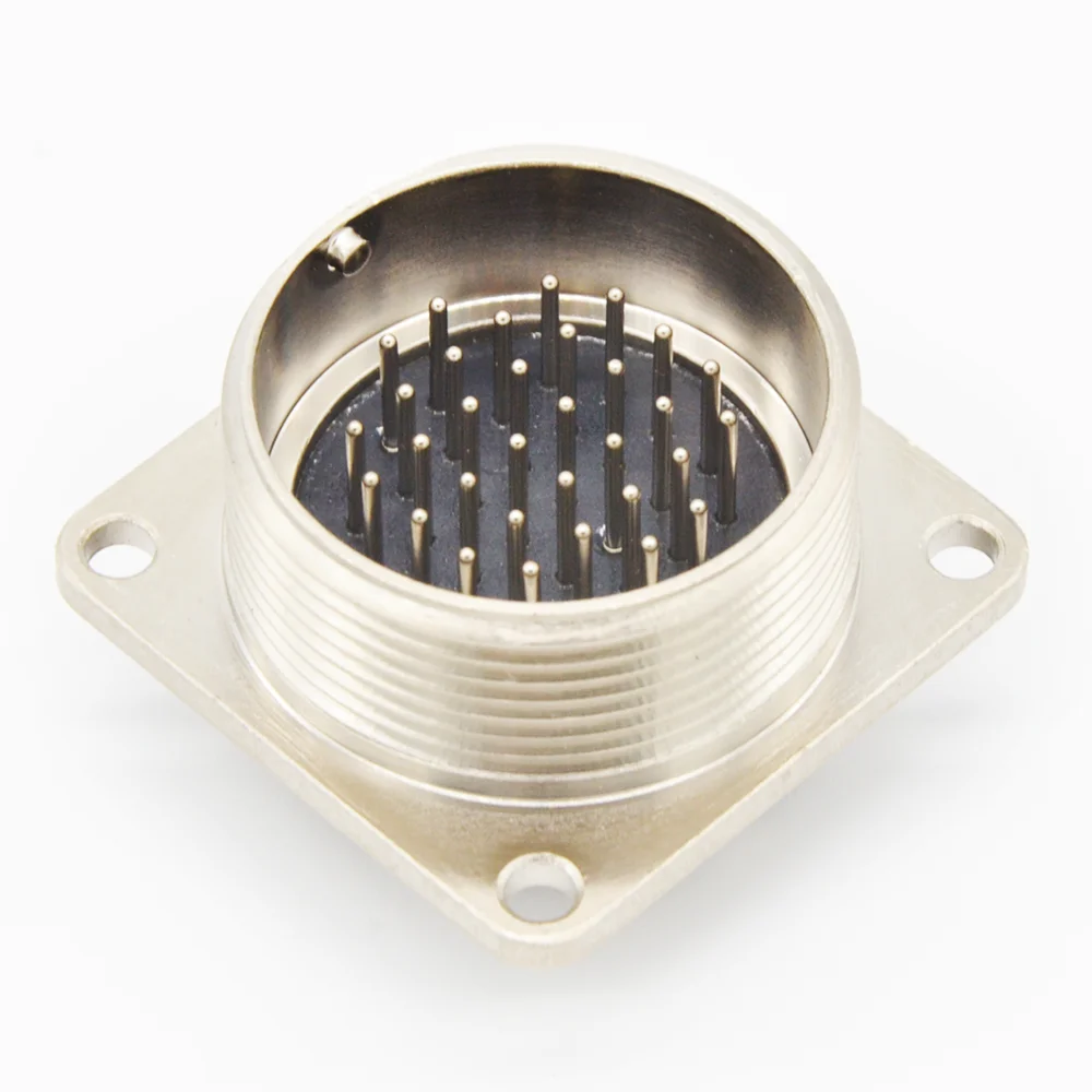 Cylinder Shaped Russian Dc / Ac Power Connectors 32 Output Circular ...