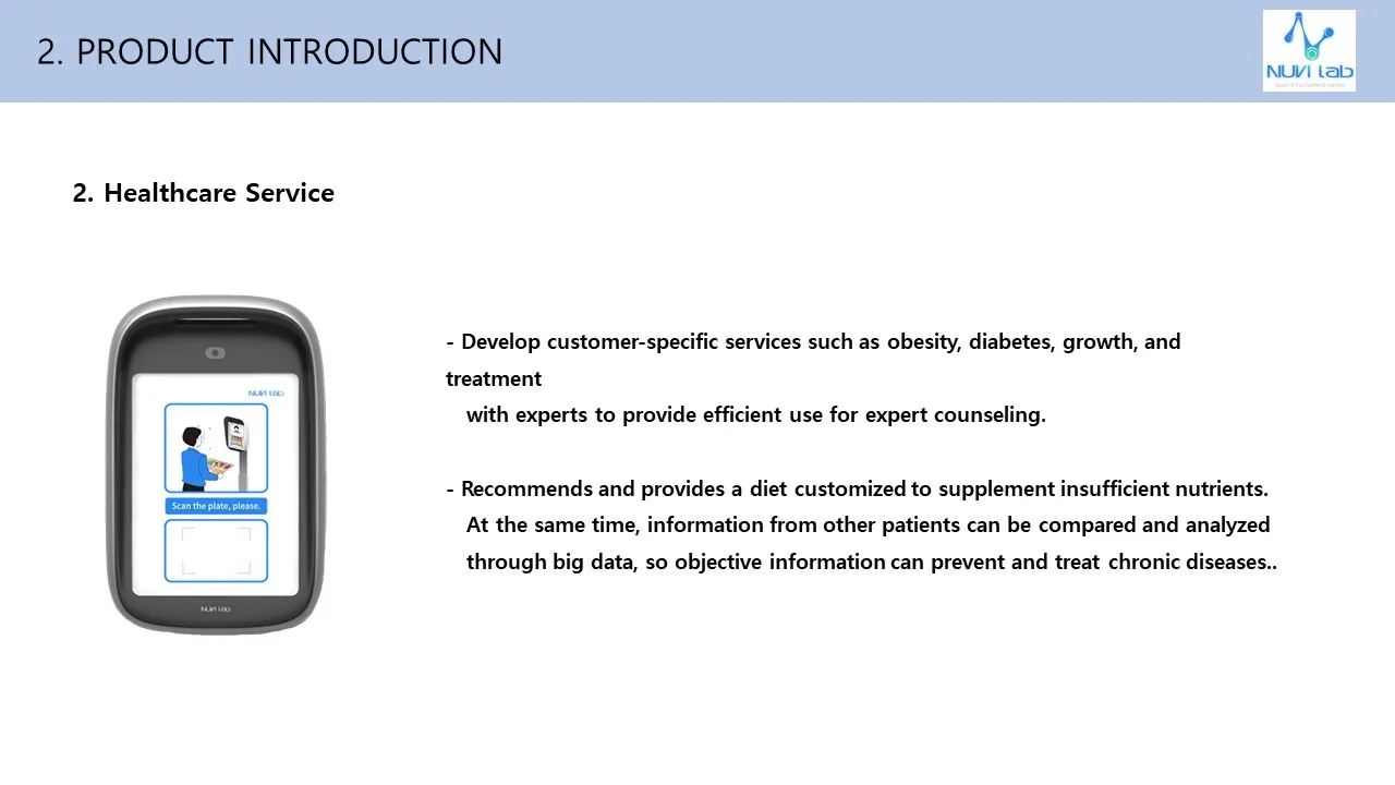 Nuvilab B2B Food Scanner - Efficient and Reliable Solutions