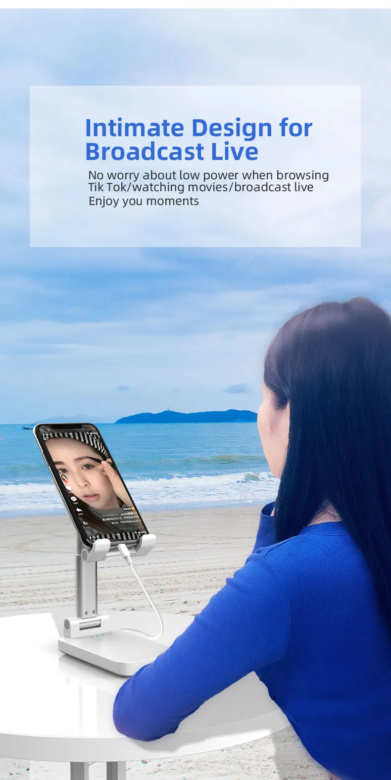 New Design Multi-fuction Foldable Mini Power Banks Station Desktop ...