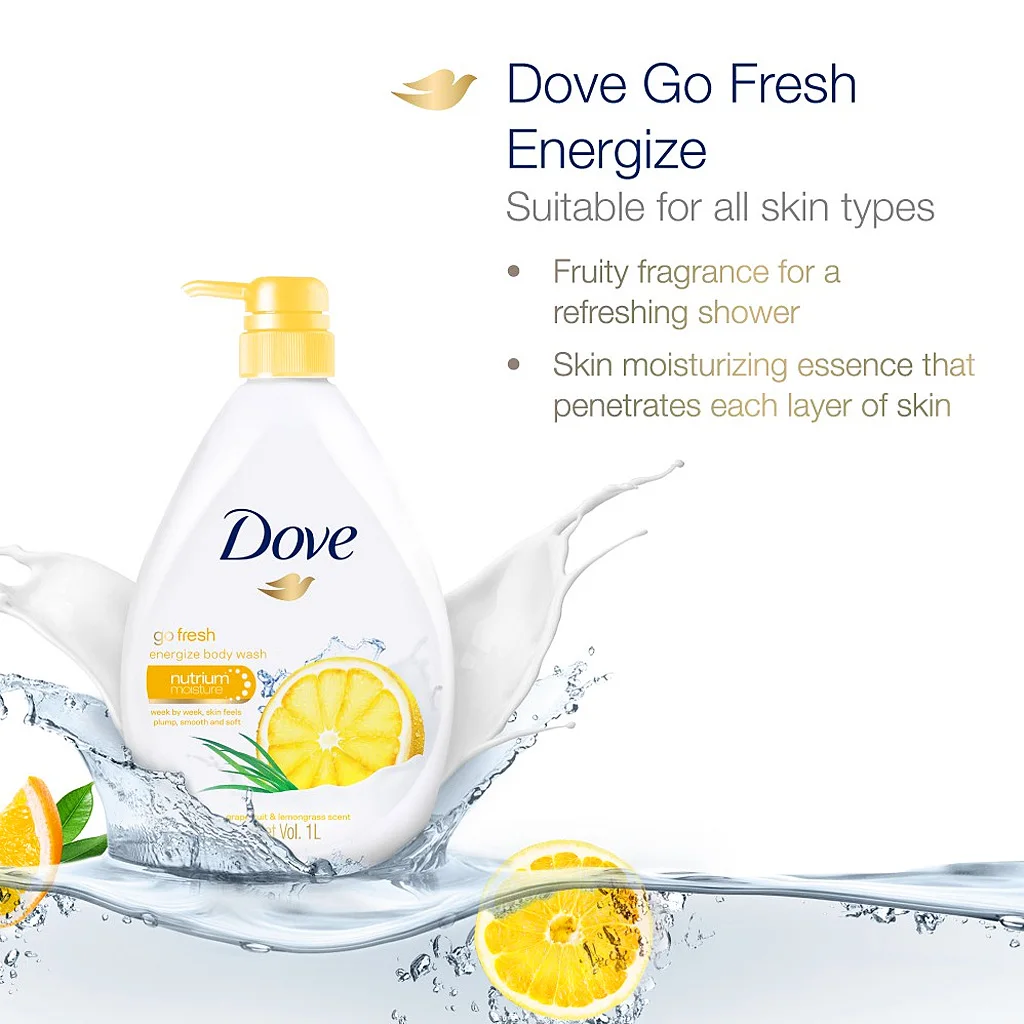 Dove Body Wash 1L - Nutrium Moisture for Adult Women