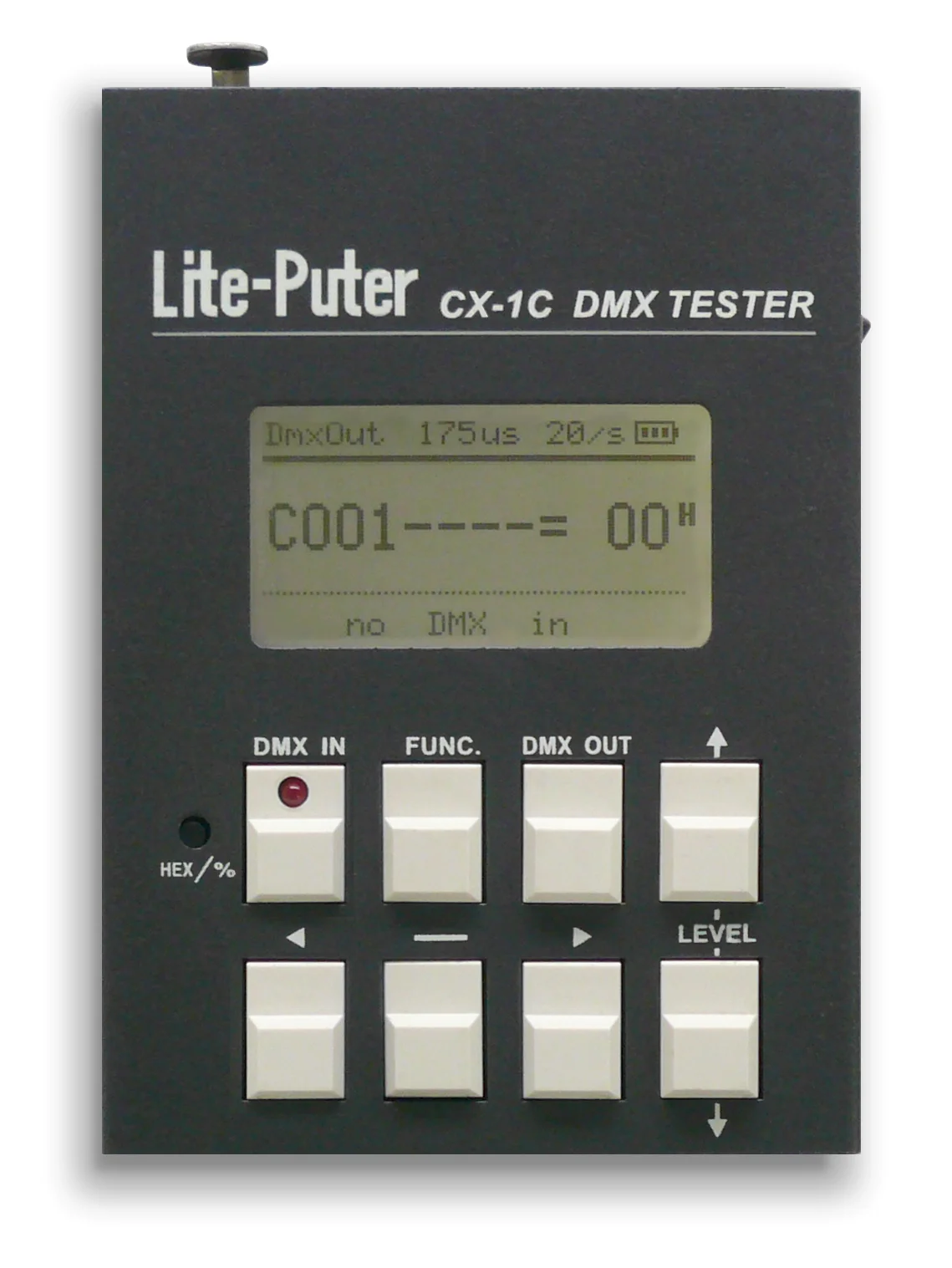 DMX Tester CX-1C - Reliable Stage Equipment from Liteputer