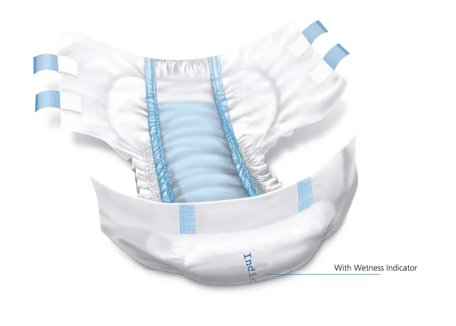 High Quality Disposable Strech Sides Super Absorbent Area Affordable ...