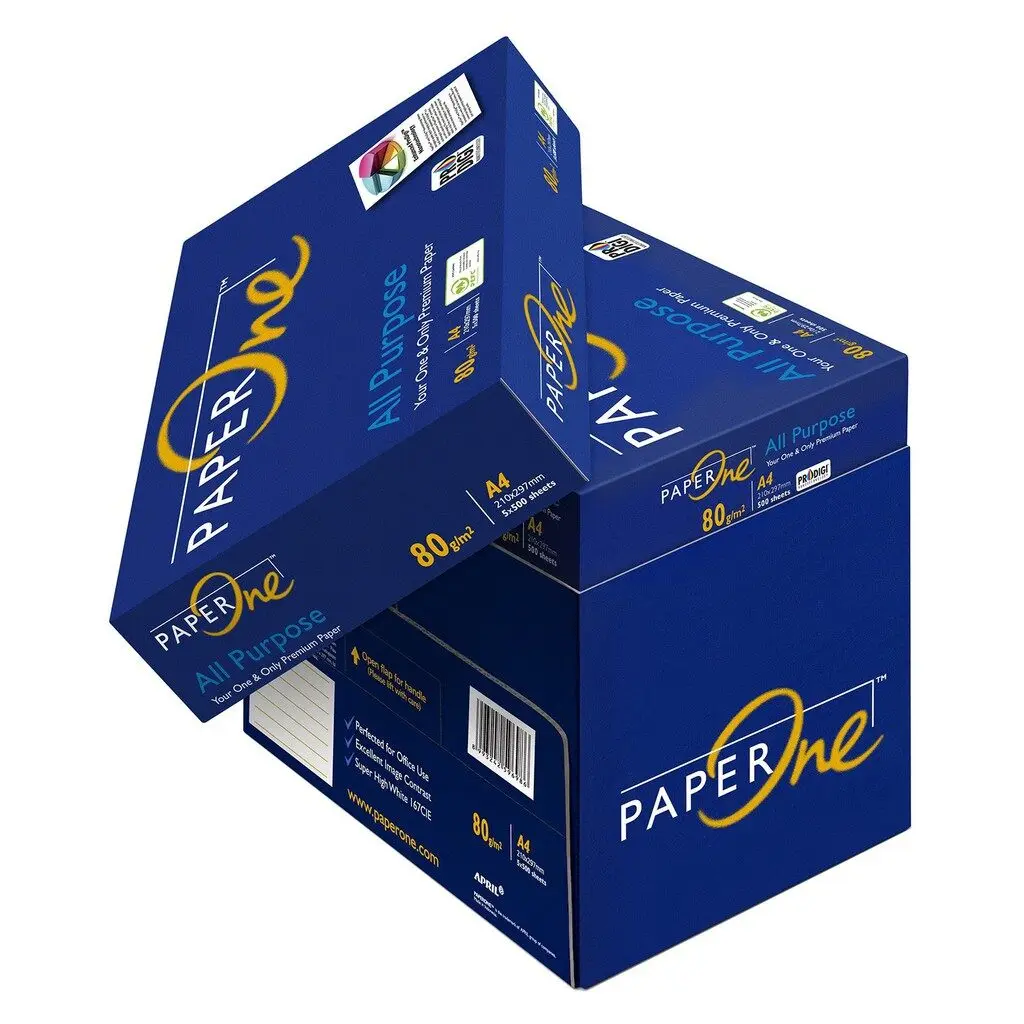 Original Paperone A4 Paper One 80 Gsm 70 Gram Copy Paper A4 Copy 