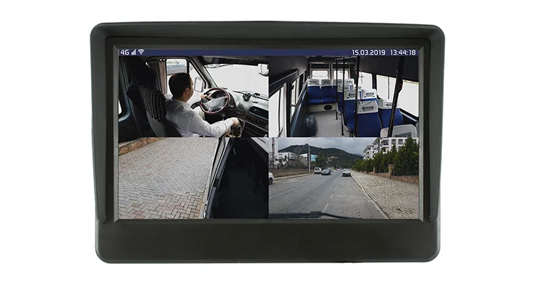 Seat Sensor System - Passenger Control - 9'' Lcd Monitor - Bus Seat ...