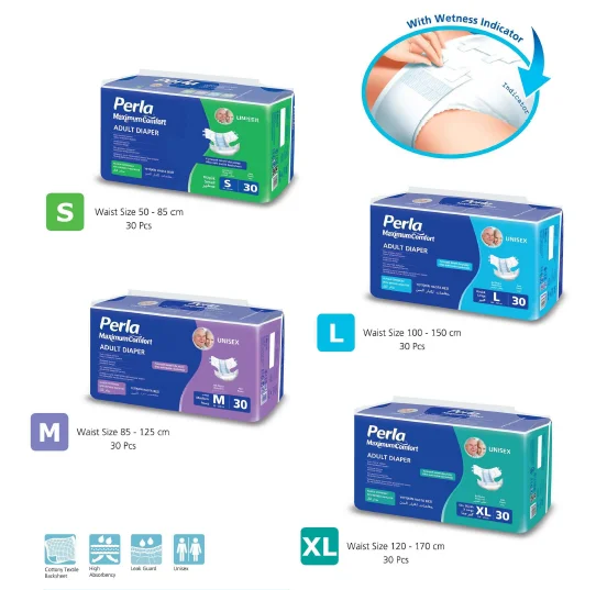 High Quality Disposable Strech Sides Super Absorbent Area Affordable ...