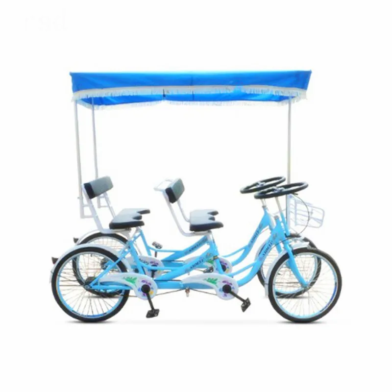 Best Selling Tandem Bike - 4 Seat Bicycle / 4 Person Surrey Bike