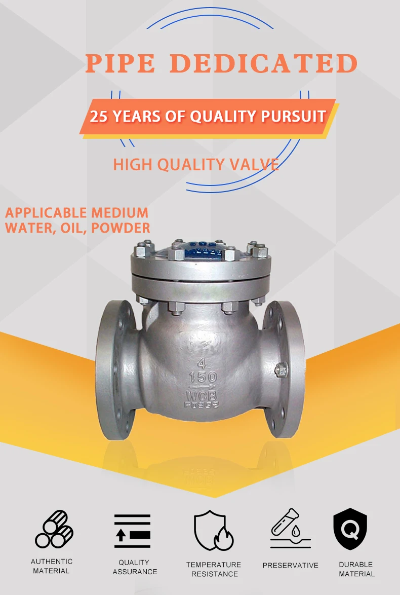 Swing Check Valve Stainless Steel Wafer Check Valve - Buy H44w-40p Dn50,Gost Check Valve,304 ...