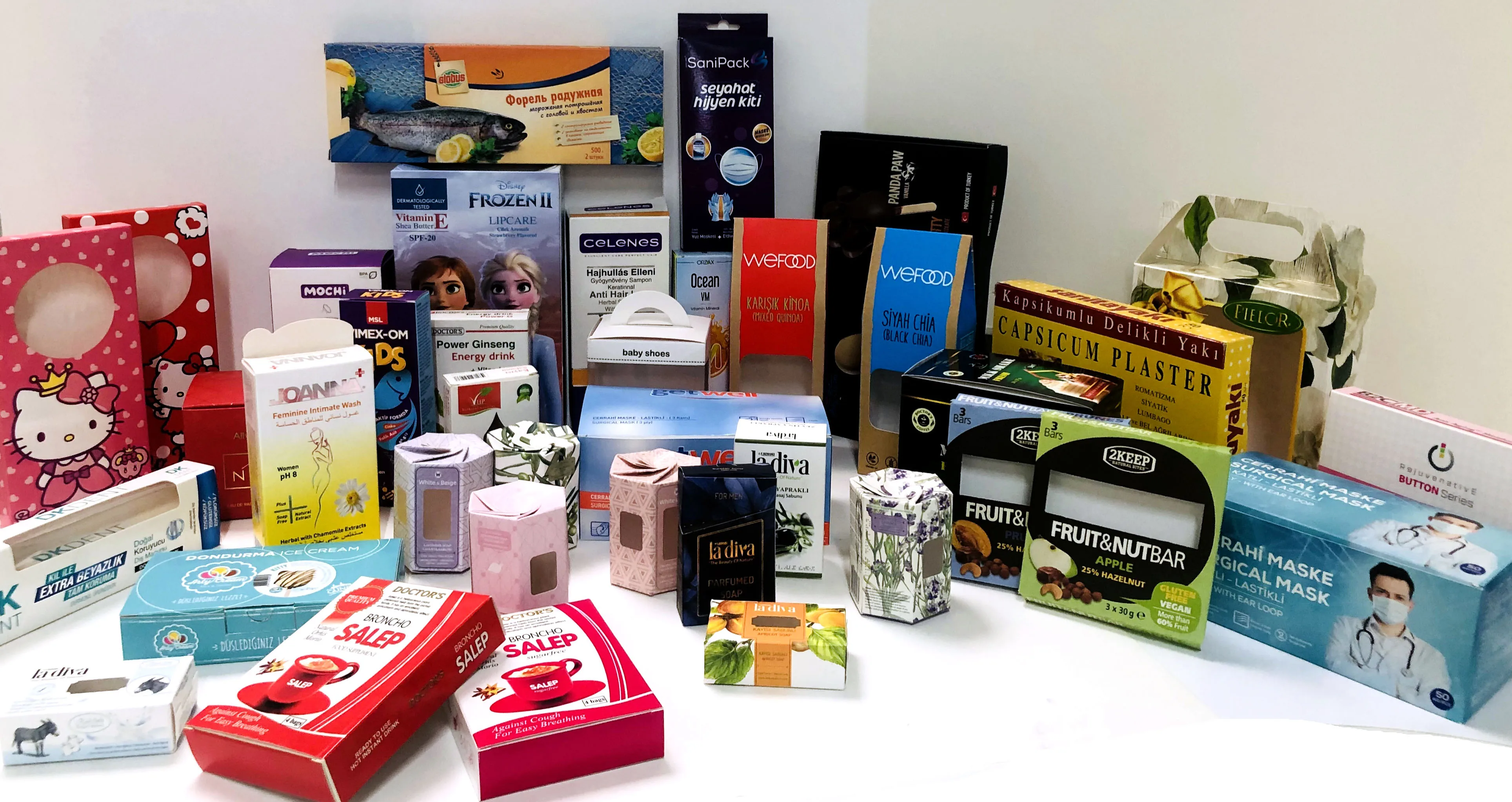 Ofset Printed Shampoo Boxes Deodorant Boxes Luxury Boxes Colorful ...