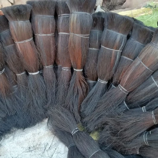 Ox Buffalo Tail Hair For Making Brush Bristles Cow Tail Hair For Making ...