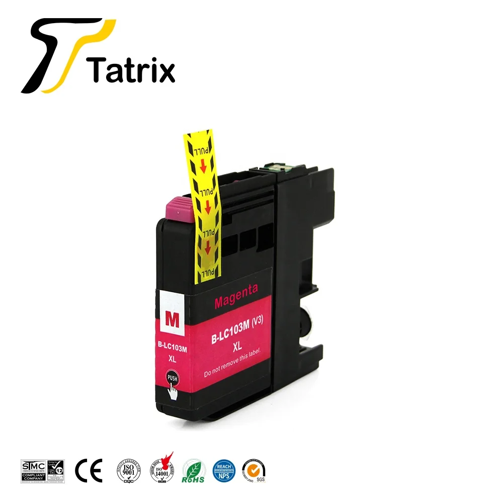Tatrix LC103 LC101 LC 103 101 Premium Color Compatible Printer Inkjet ...