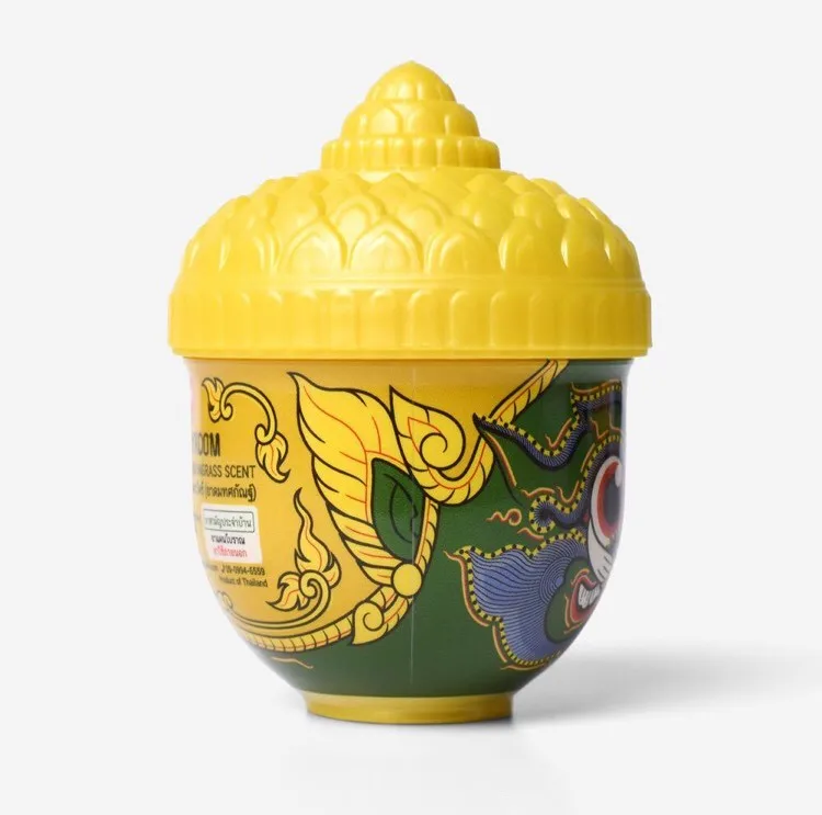 Ramakien Herbal Inhaler Lemongrass Scent-thotsakan Yadom.the Nasal ...