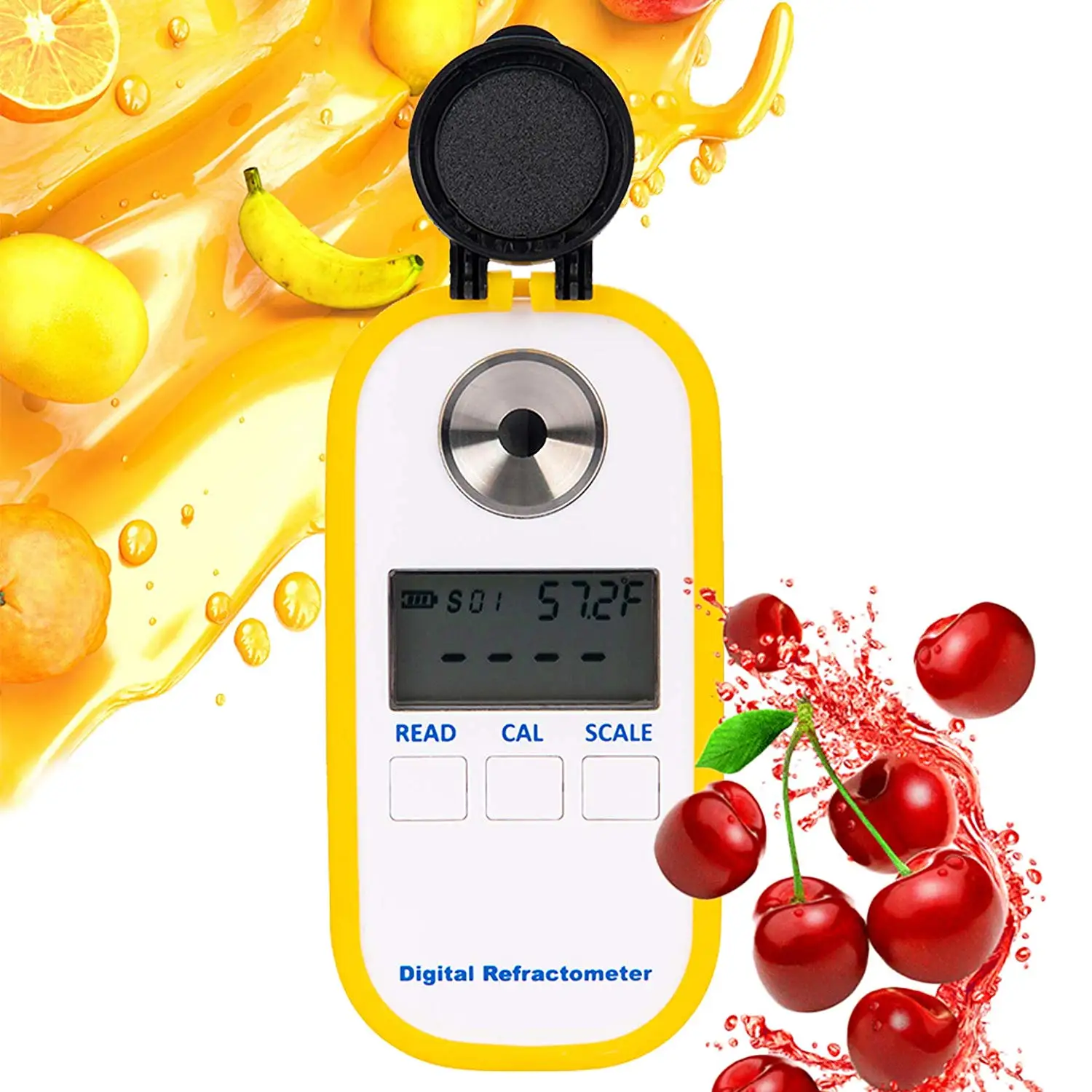 DR201 Digital Refractometer - Accurate Salinity Measurement
