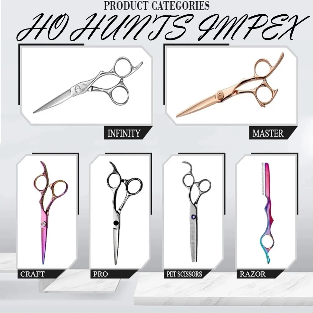 Professional Hair Scissor Set Barber Cutting Thinning Scissor ...