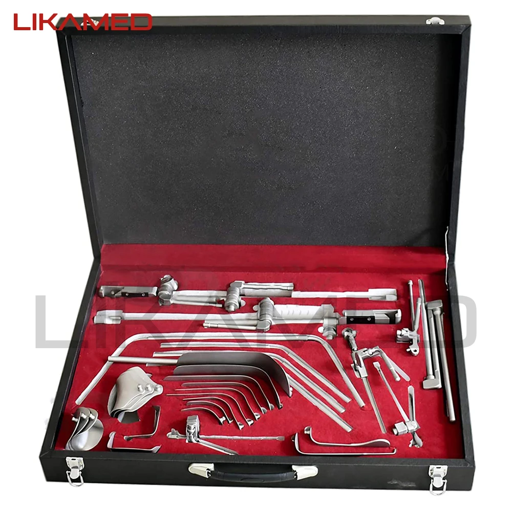 LIKAMED Thompson Retractor System - Complete Set with Box