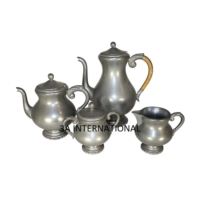 Tea Dallah Set Arabic Brass Tea Pot And Serving Sets For Cup And Saucer ...