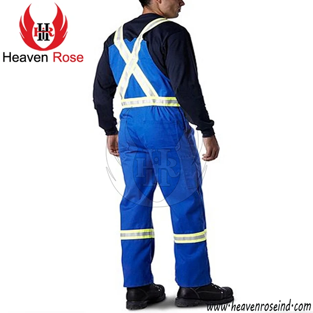 Custom Made High Resistance Traffic Security Bib Overall For Mens With ...