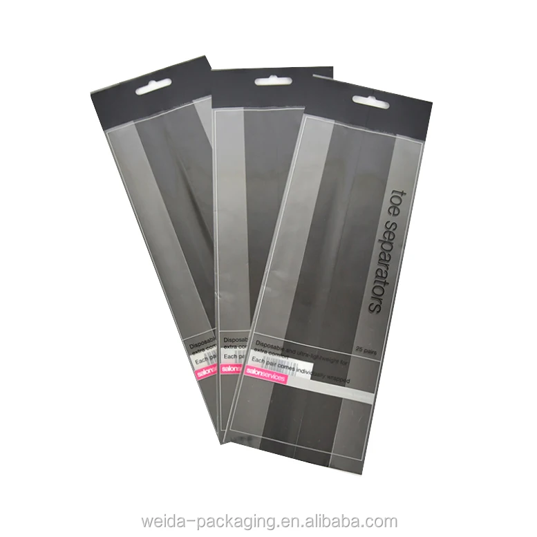 Polybag With Header Card Opp Header Plastic Bag Self Adhesive Bags Bopp ...