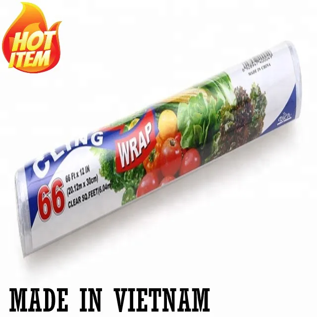 Food Grade Wrapping Super Clear Pvc Stretch Laminated Cling Film Shrink ...