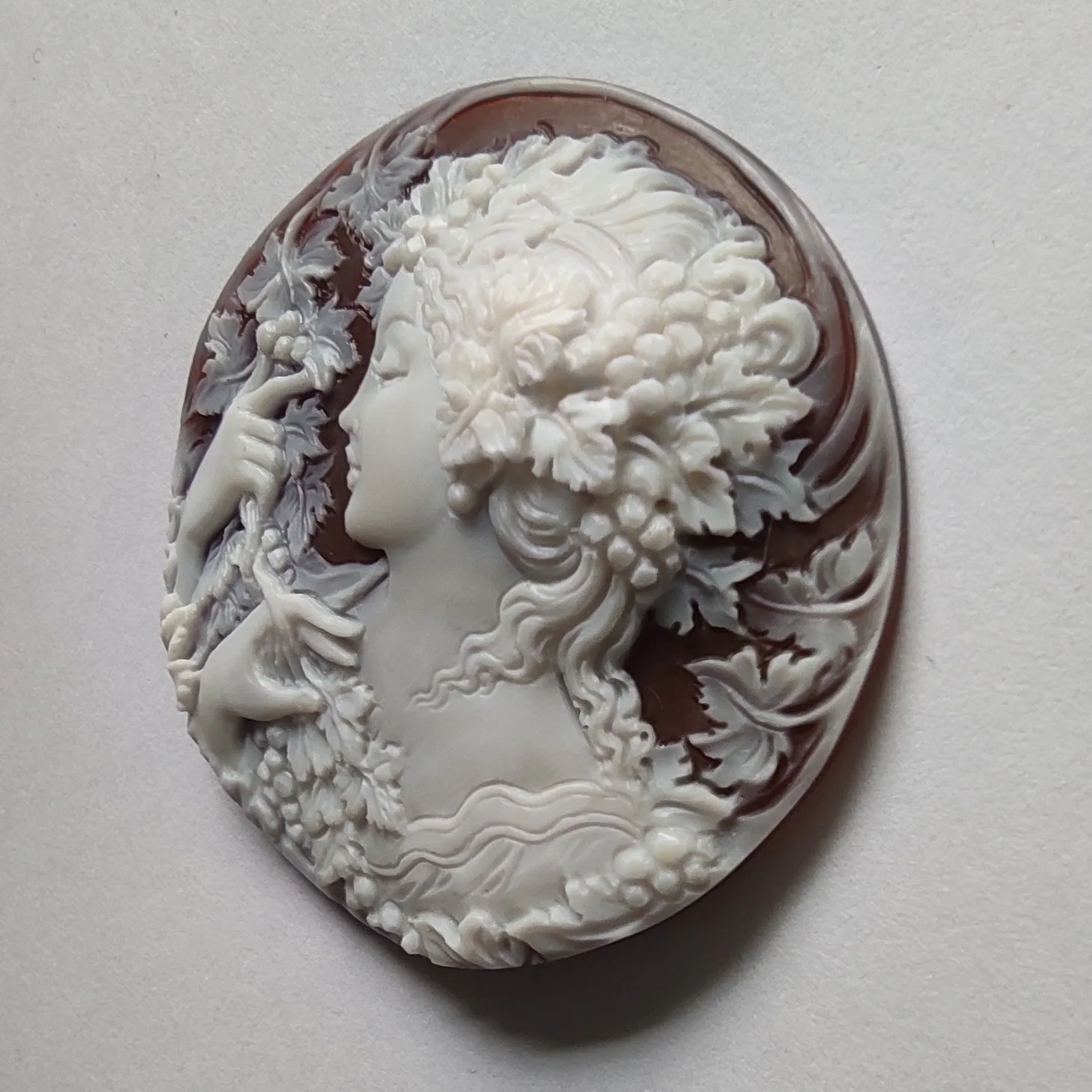 Loose Handcarved Sardonyx Shell Cameo From Torre Del Greco Italy ...