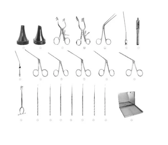 Fess Instruments Complete Set Of Sinus Surgery Ent Instruments 21 ...