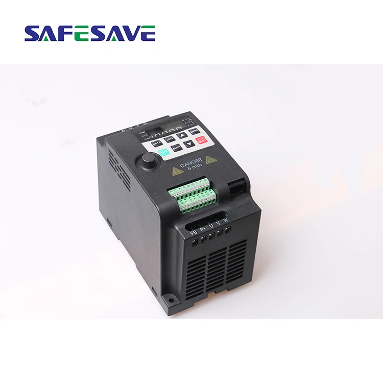 Mini Vfd 0.75kw Single Phase 220v 3 Phase 380v Input Three Phase 220v 380v Output Frequency ...