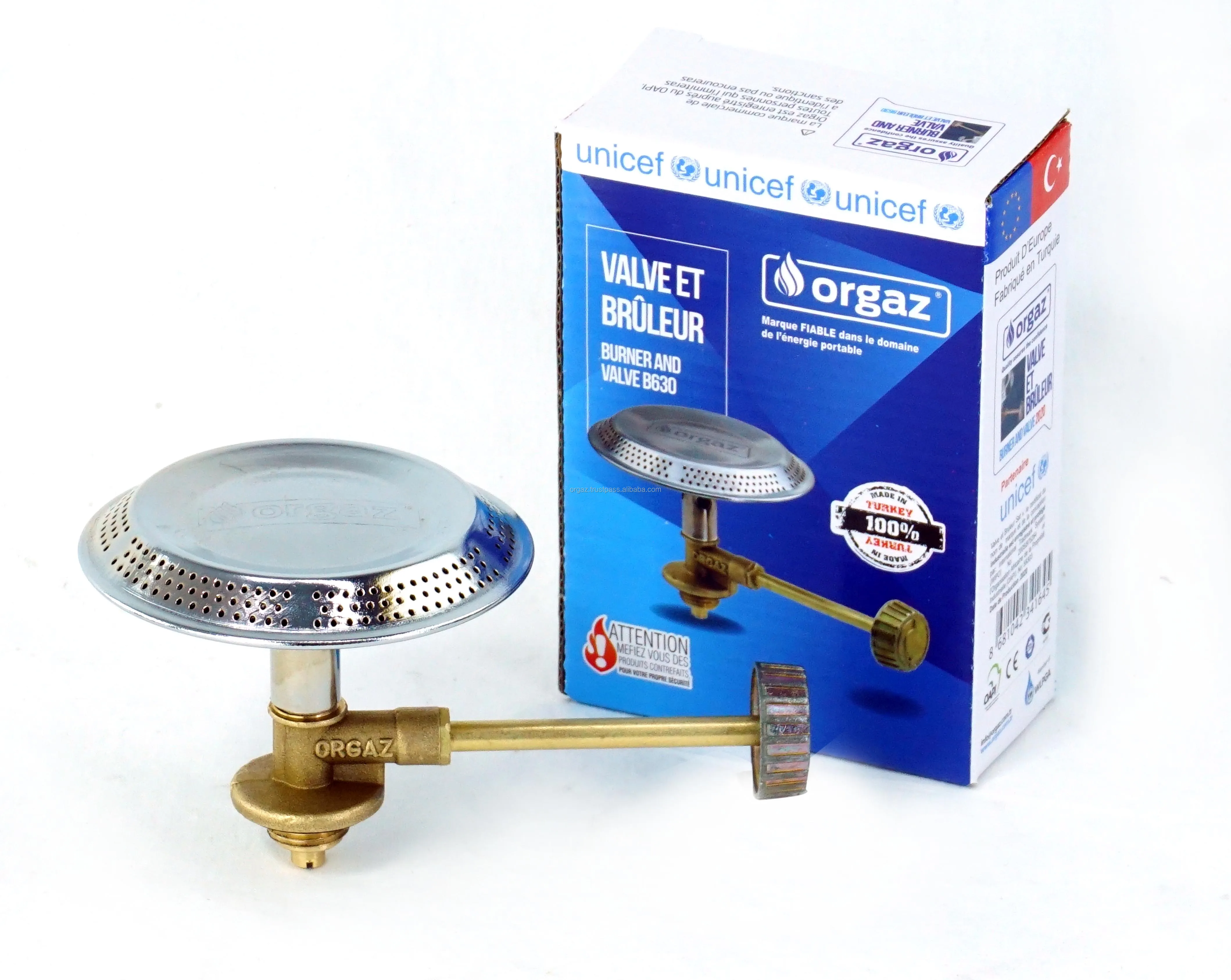 Orgaz Valve Burner Set - Portable Camping Gas Solution