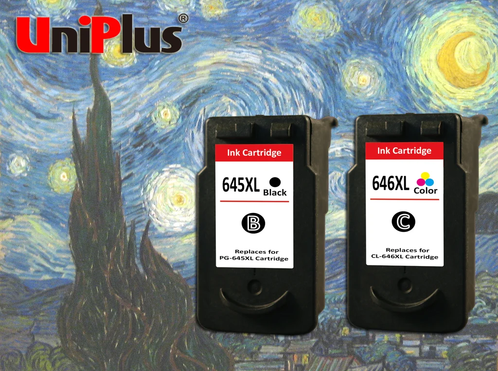 Uniplus Pg 645 Cl 646 Pg645 Cl646 Xl Ink Cartridge For Canon Pixma ...