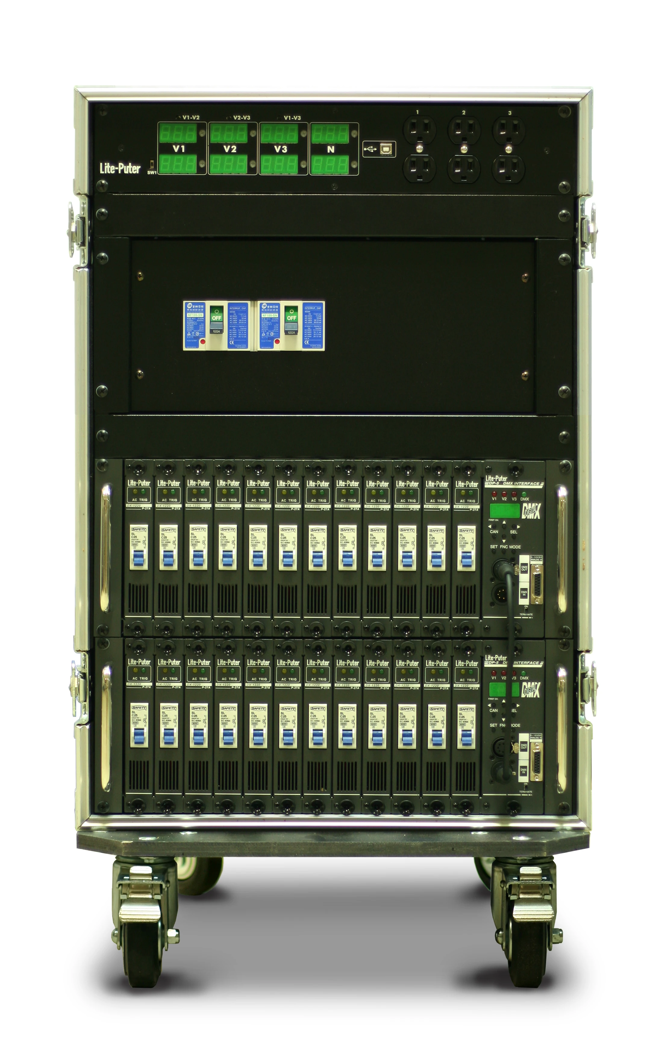 12 Channels DMX Dimmer Pack - Efficient Lighting Control
