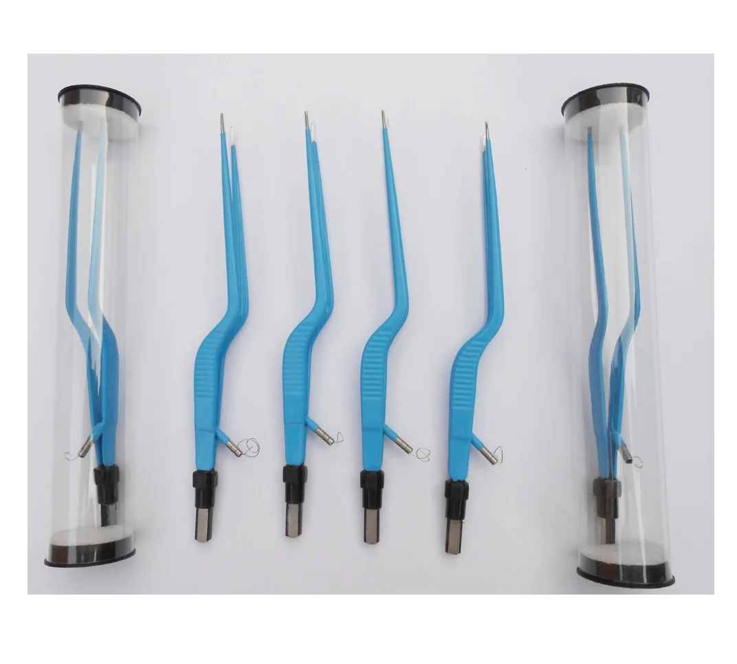 Bipolar Insulated Blunt Coagulation Forceps W/Suction Channel 20cm ...