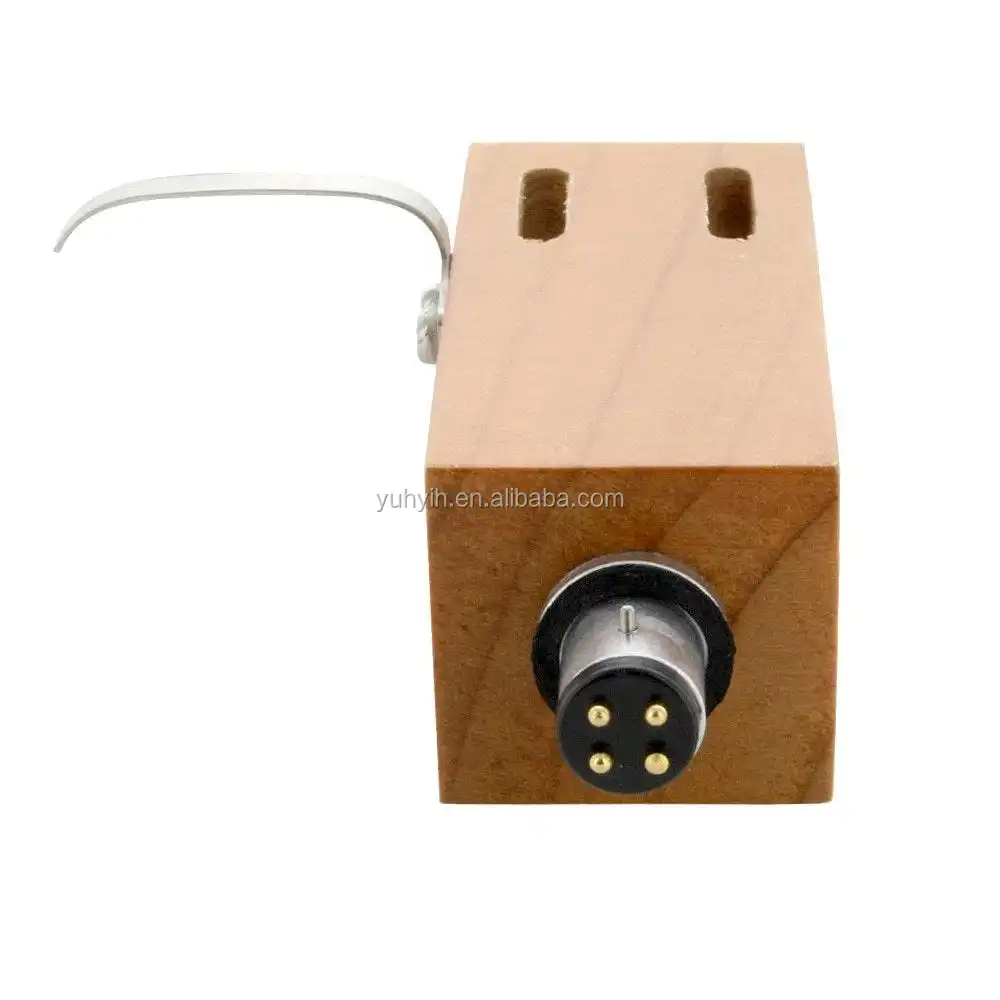 Cherry Wood Turntable Phono Headshells With Silver Lead Wire - Buy Wood ...