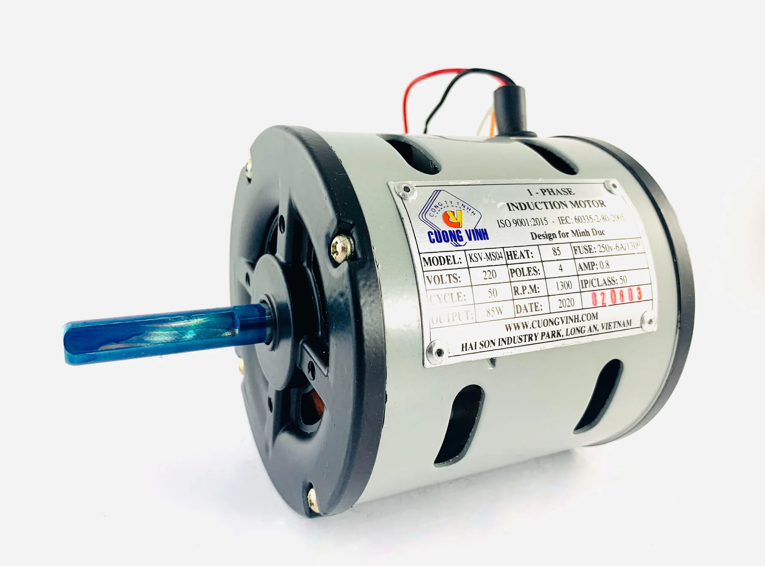 Electric Motor AC OEM Standard 220V Single-Phase Reliable Industrial ...