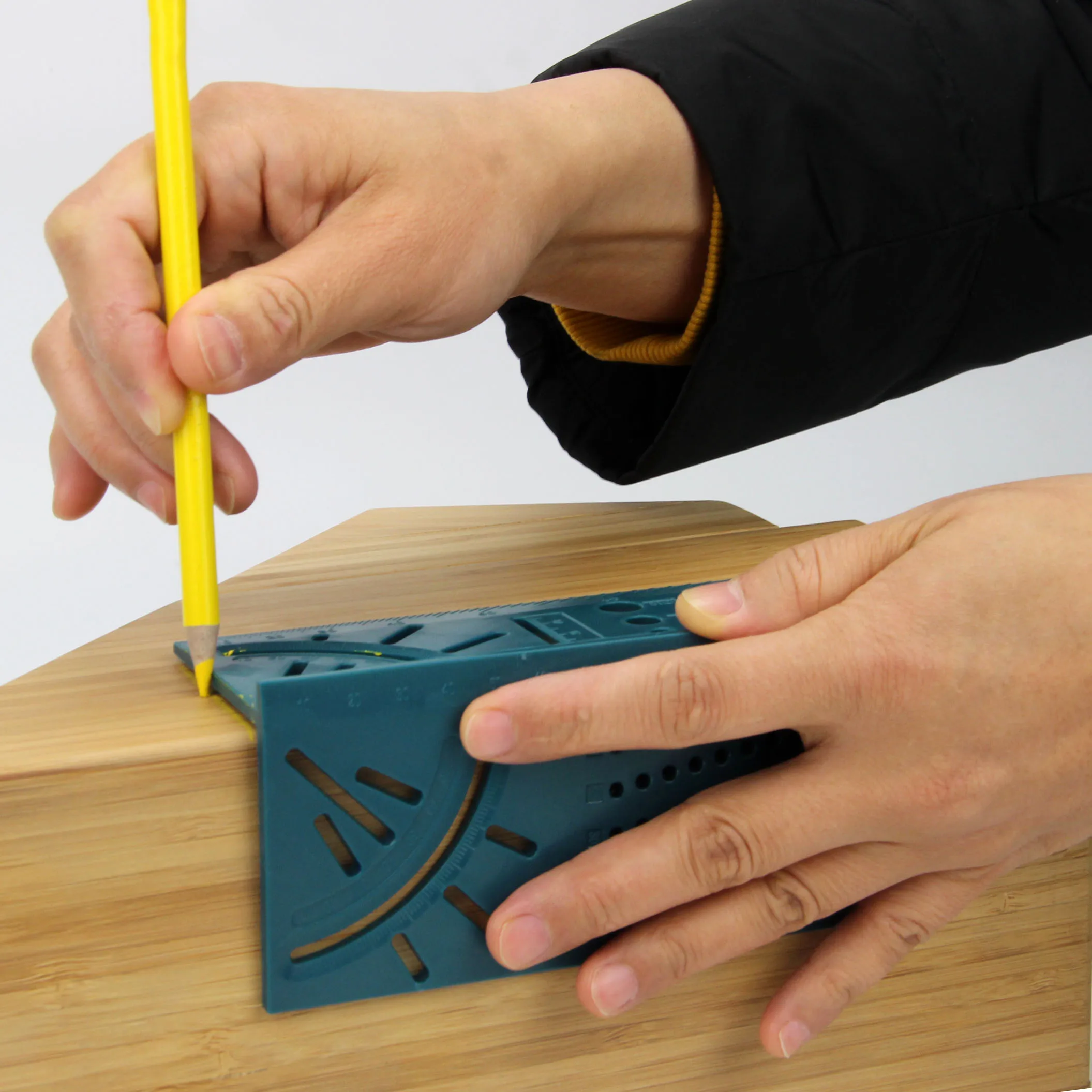 Woodworking Scribe Mark Line 3d Mitre Angle Measuring Square Measure ...