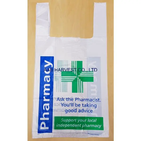 Retail Customized Plastic Bag With Logo Print Carriers Bags Custom ...