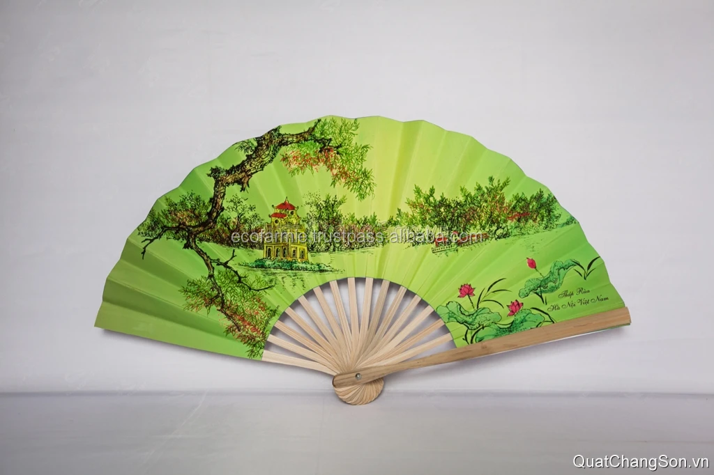 Custom Silk Hand Fans - Folding Bamboo Fans for Weddings, Souvenirs ...