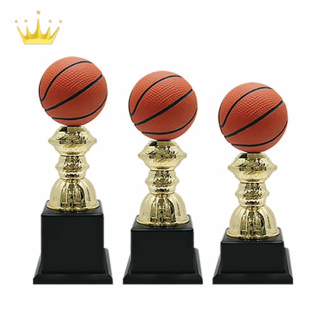 Novelty Basketball Challenge Trophy Theme Painted Resin Top for School ...