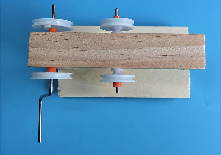 DIY Wooden Hand Crank Toy Electric Generator for Kids