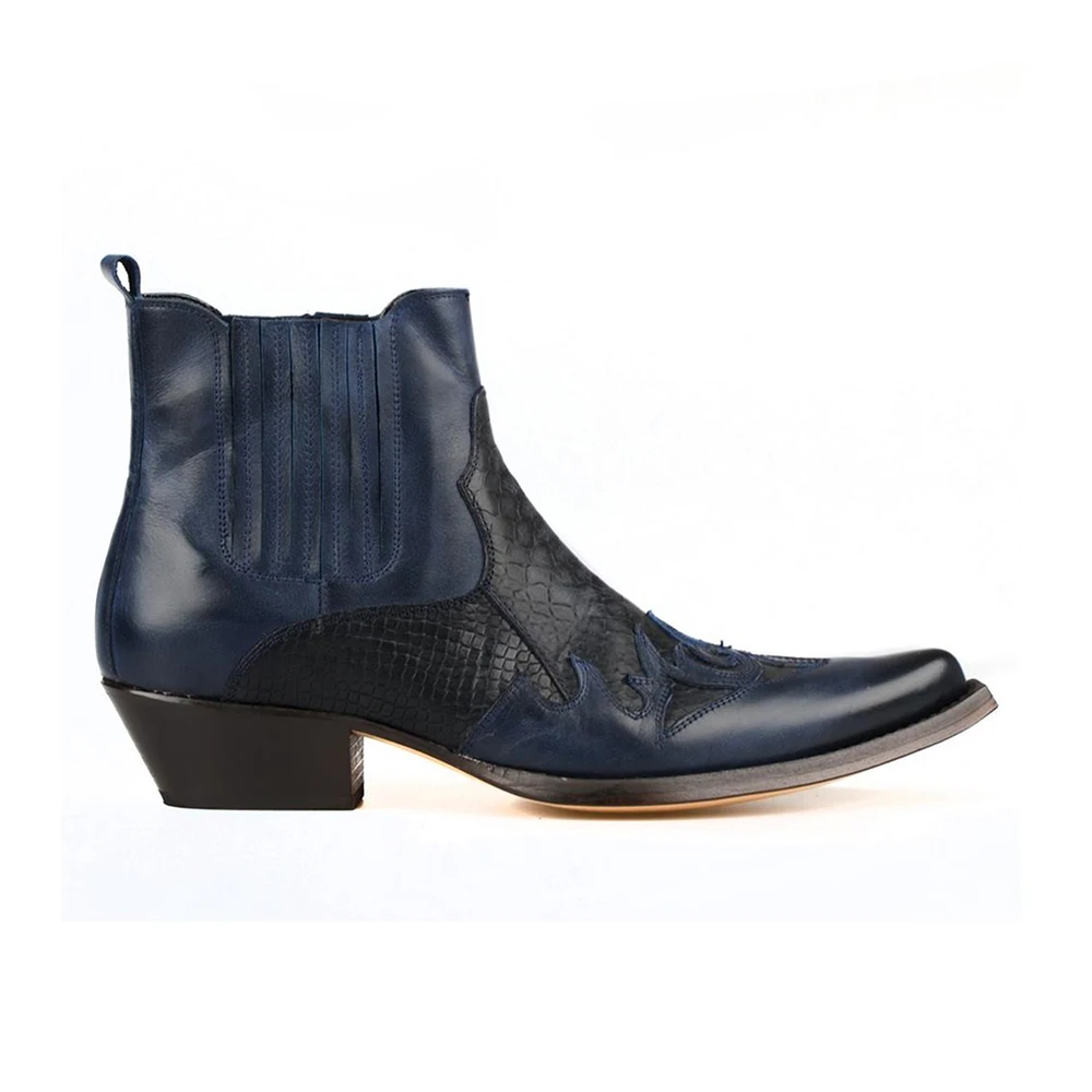 Men Western Cowboy Boots Wholesale Genuine Leather Dallas Classic ...