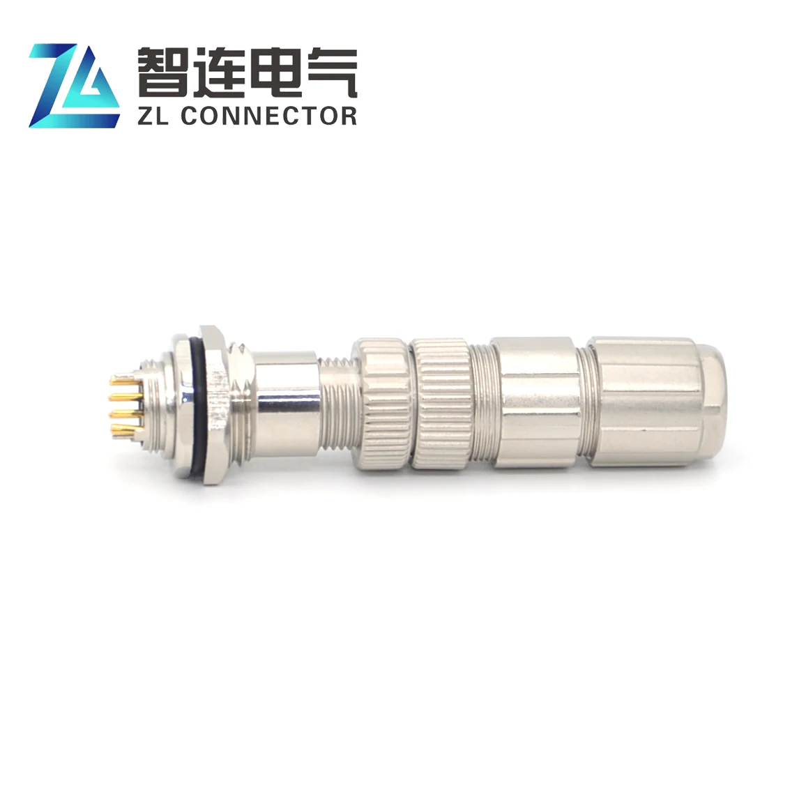 M12 Male Female Cable Connector Acode Dcode Xcode Connector - Buy M12 ...