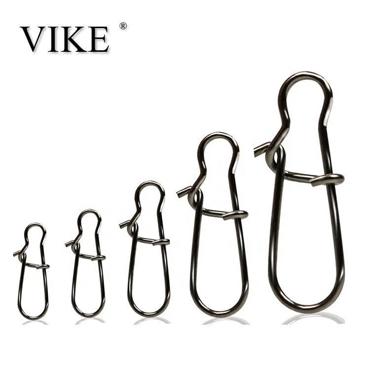 Strong Nice Swivels Lock Snaps,Fishing Duo-lock Snap Stainless Solid ...
