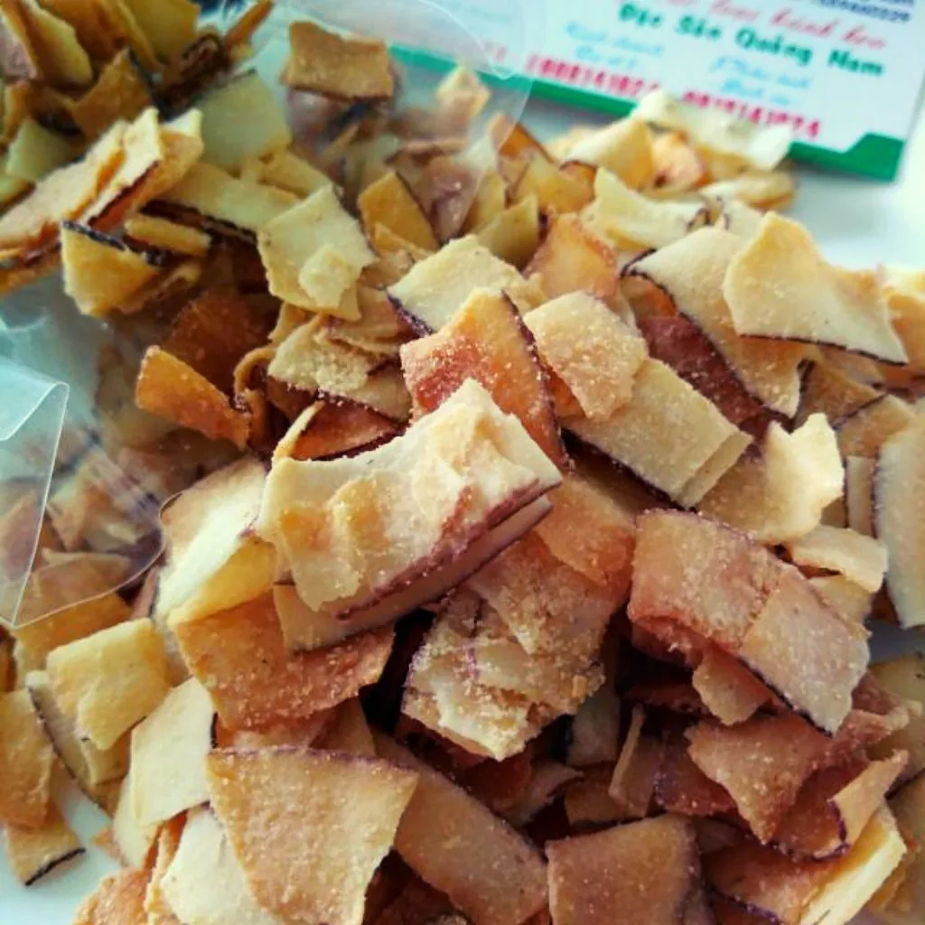 Vietnamese Crispy Toasted Coconut Chips - 100% Fresh
