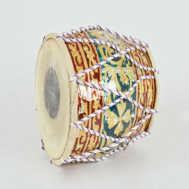 High Classica Baby Dholak / Dholki Meenakari Folk Hand Drum Meenakari ...