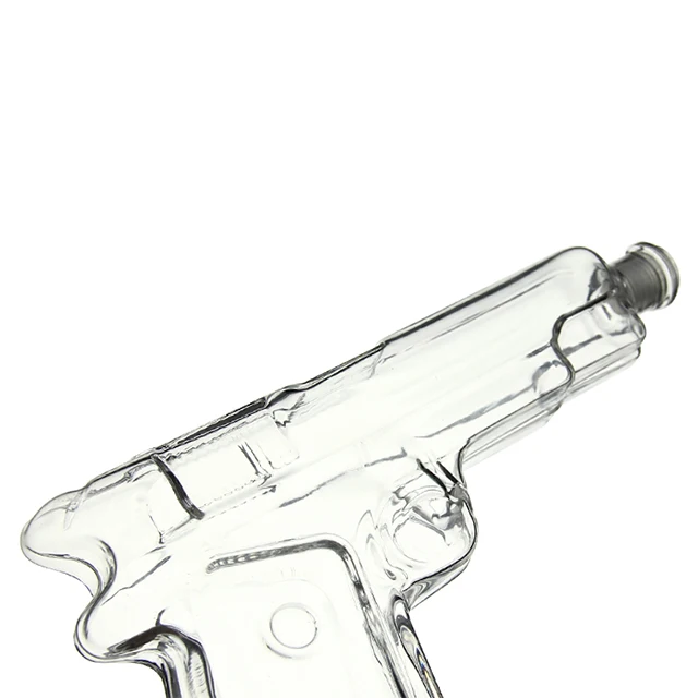 Gewehr Form Flasche 250 Ml 750ml Empty Glass Liquor Bottle Glass ...