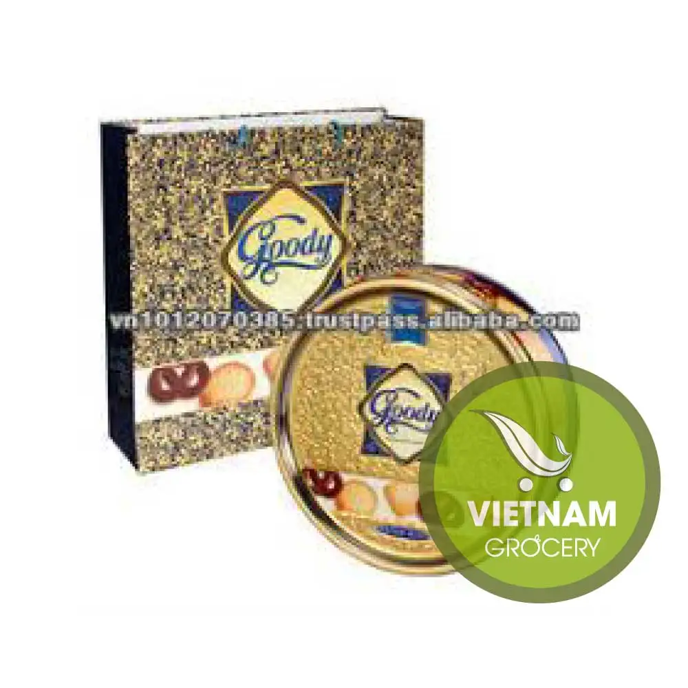 Vietnam High-quality Round Goody Assorted Biscuits 908gr Fmcg Products ...