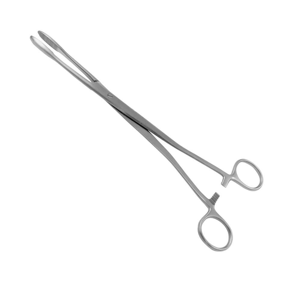 Surgical Collin Dressing Forceps Straight Serrated Jaw 25cm High ...