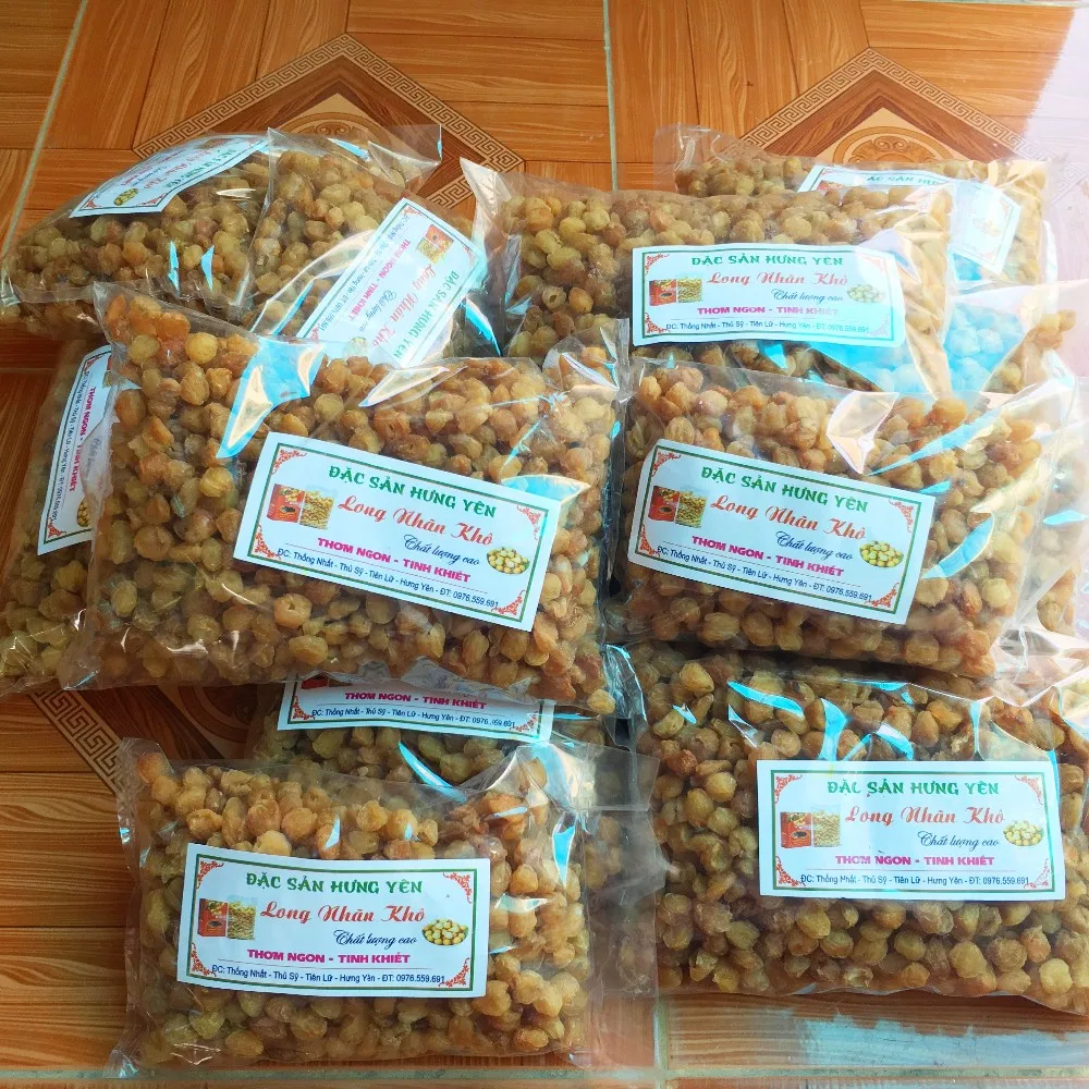 100% Organic Dried Longan Fruit - Sweet & Natural Taste
