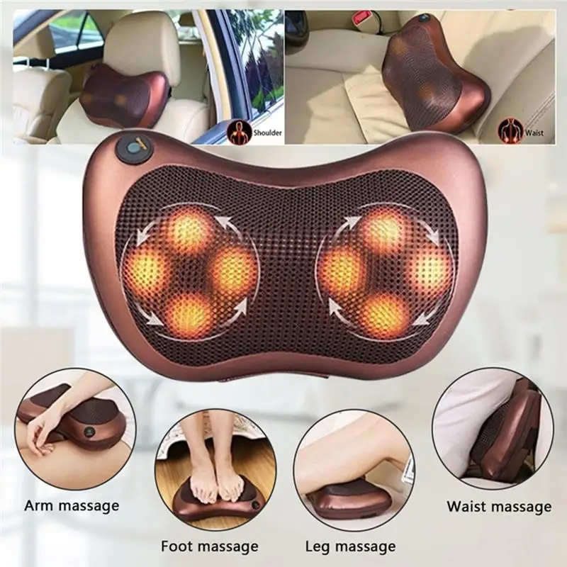 Wireless Remote Control Cervical Vertebra Massager