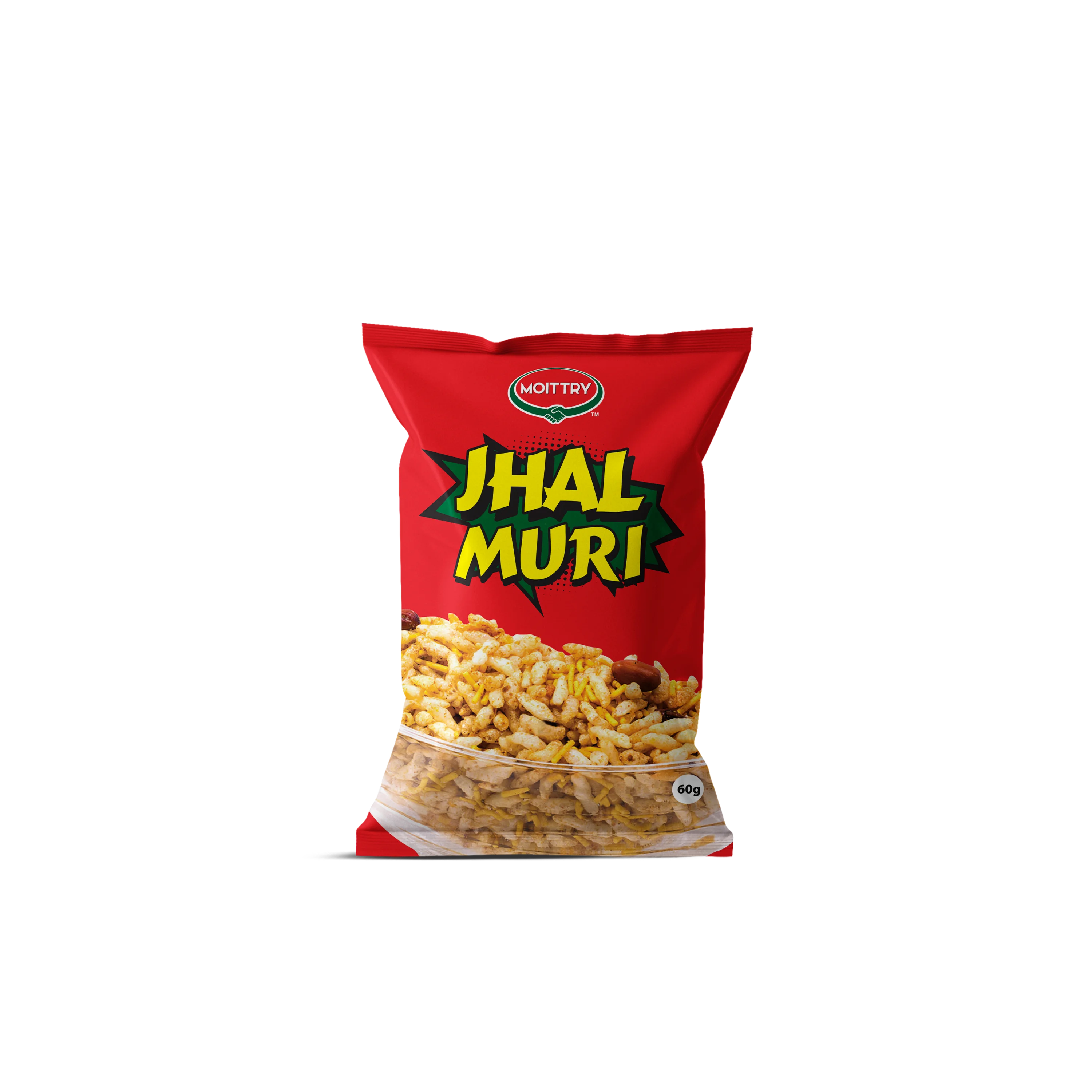 新鲜香脆香辣美味jhal Muri小吃60克，可以制作完美的传统菜肴富含蛋白质和其他营养物质 - Buy Jhal Muri辣味爆米花水稻 ...